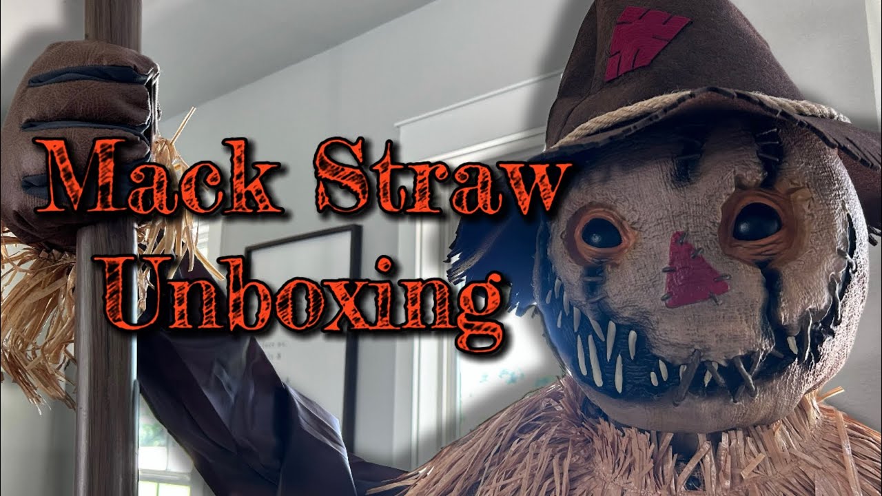 Spirit Halloween 2024 Mack Straw Unboxing, Setup, Demo! - YouTube
