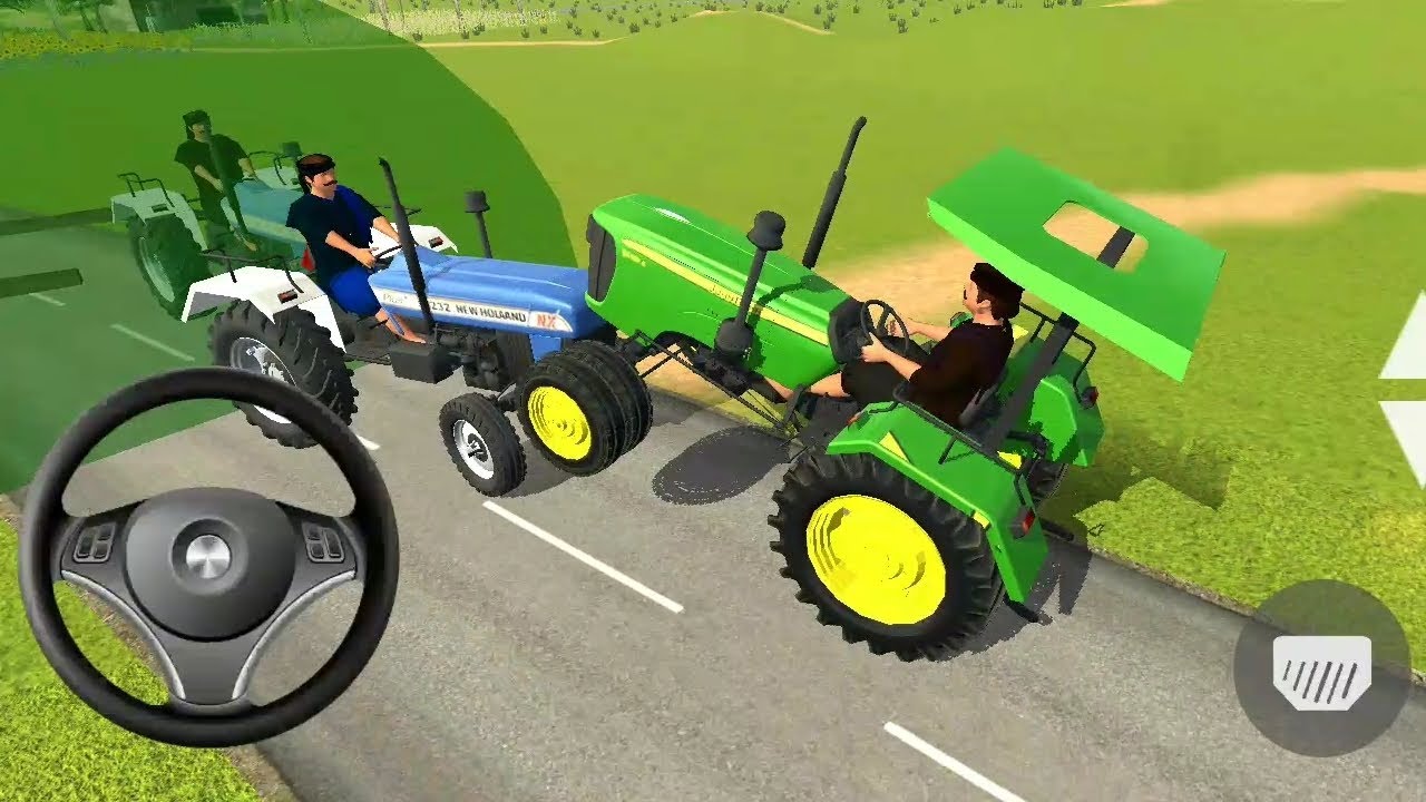 Amazing tractor driving 3d game | android gameplay | Indian tractor ...