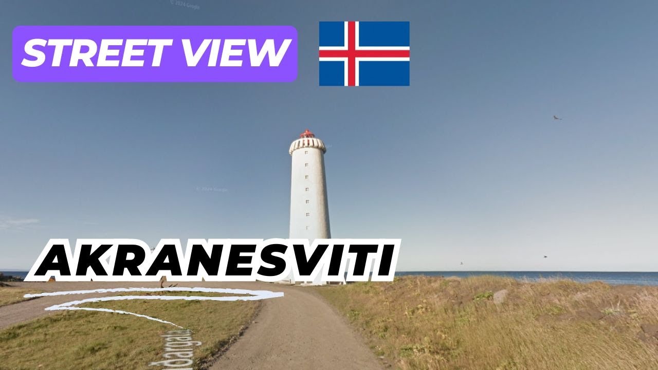 Akranesviti in Akranes, Iceland on Google Street View - YouTube