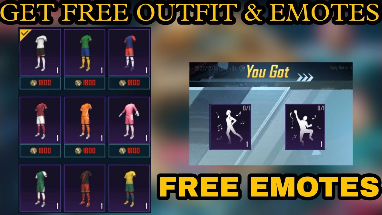 Get Free Messi Outfit & Free Emotes || Unite for One Goal Event ...