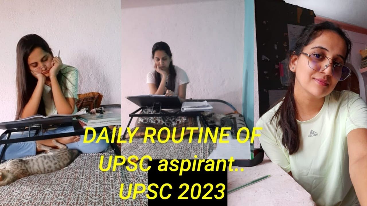 Daily routine of Upsc aspirant.... UPSC 2023#upscjourney - YouTube