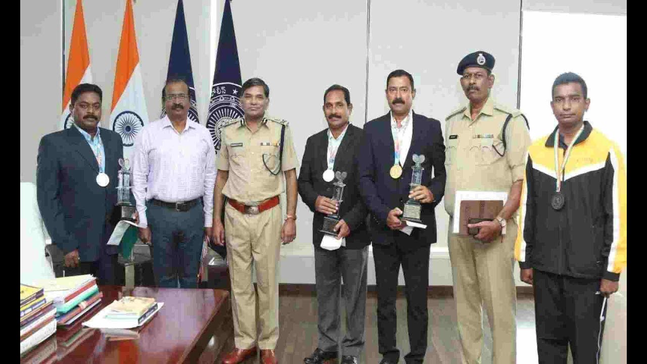 AP State police win medals in national competitions - YouTube