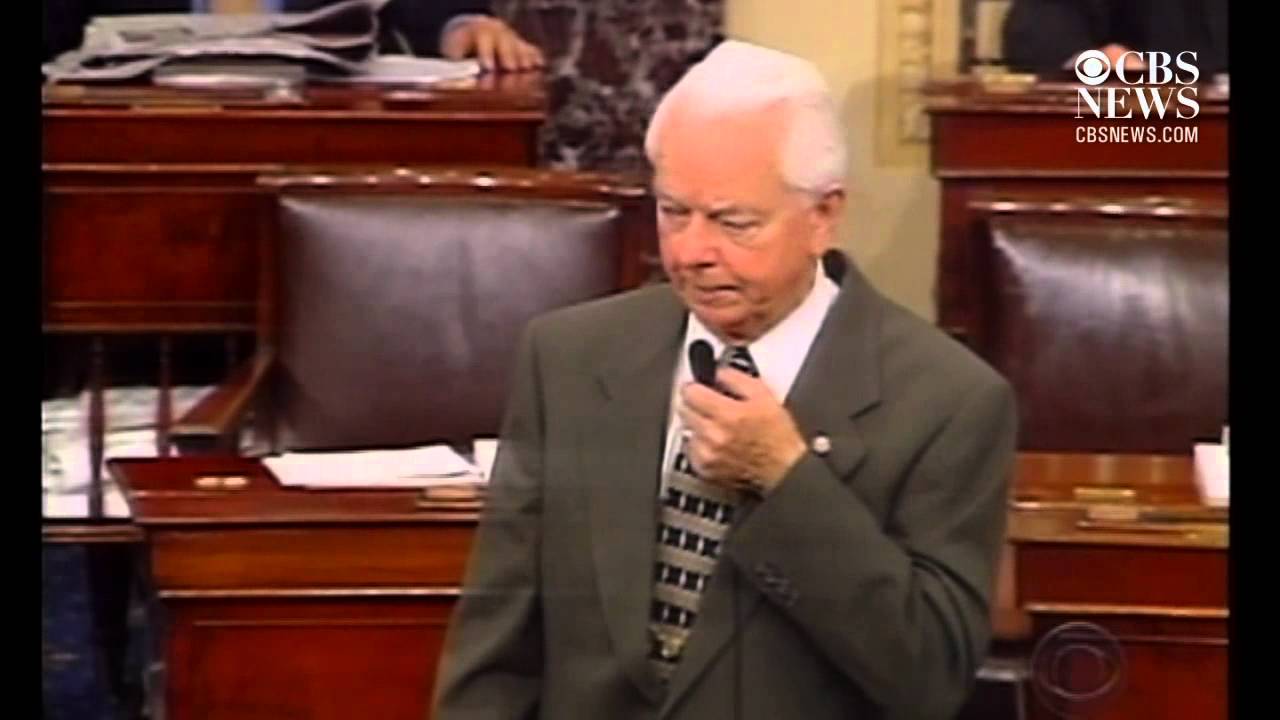 Line item veto: June 25, 1998 - YouTube
