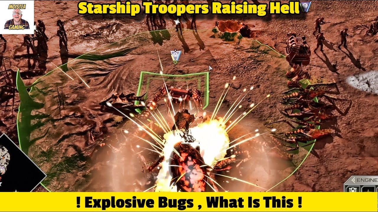 Explosive Bugs What Is This ! In Starship Troopers Raising Hell - YouTube