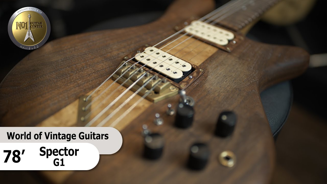 1978 Spector G1 - "The World of Vintage Guitars" - YouTube