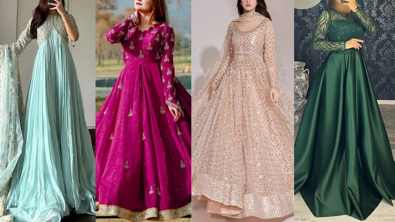 Long Maxi Dress Design 2025/Elegant Party Wear Maxi Dresses/Latest ...