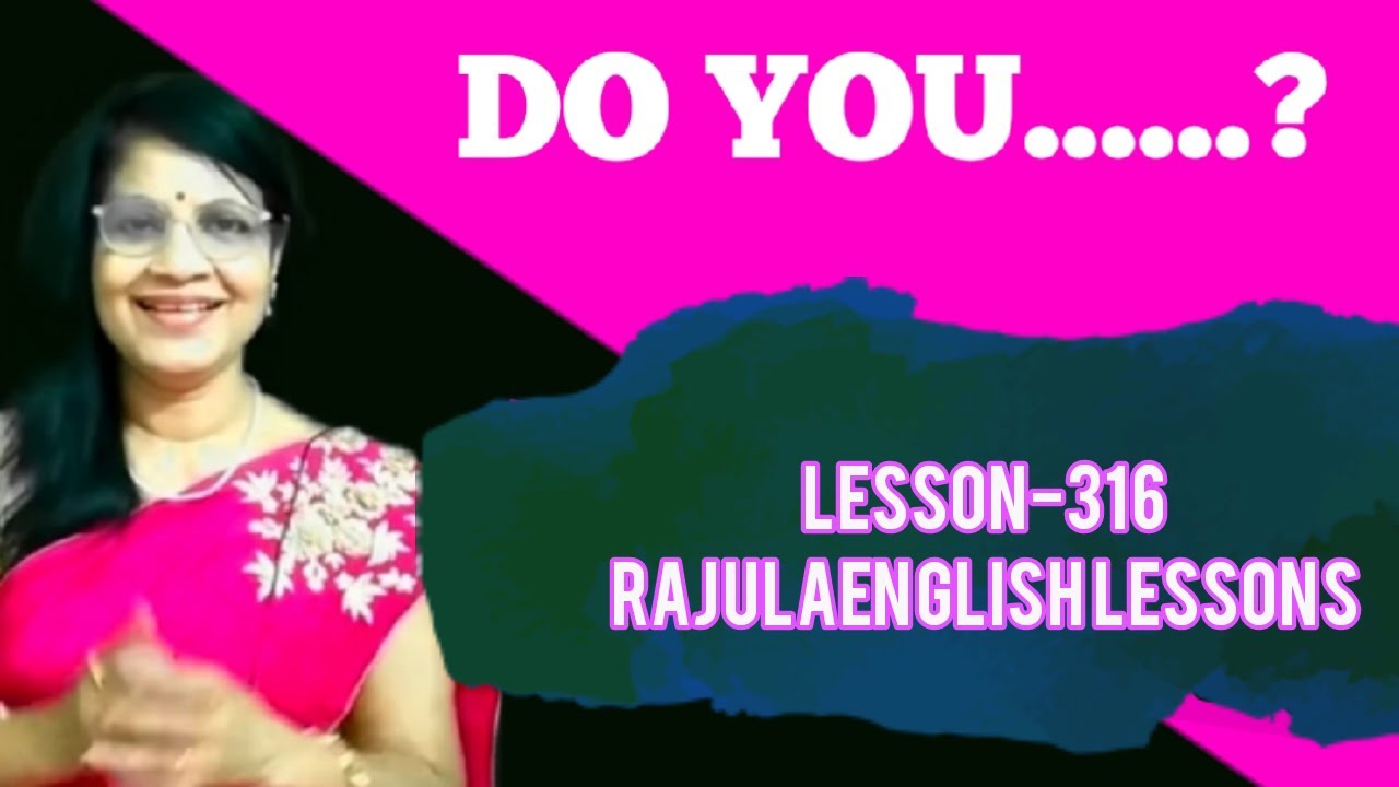 #DoYou |how to use in questions|English Grammar \Lesson- 316 ...