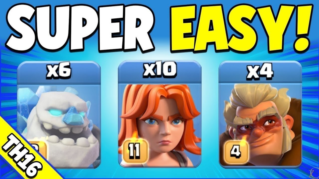 Root Rider Nerf, No Worries !! Use this Super Easy Army Now || clash of ...