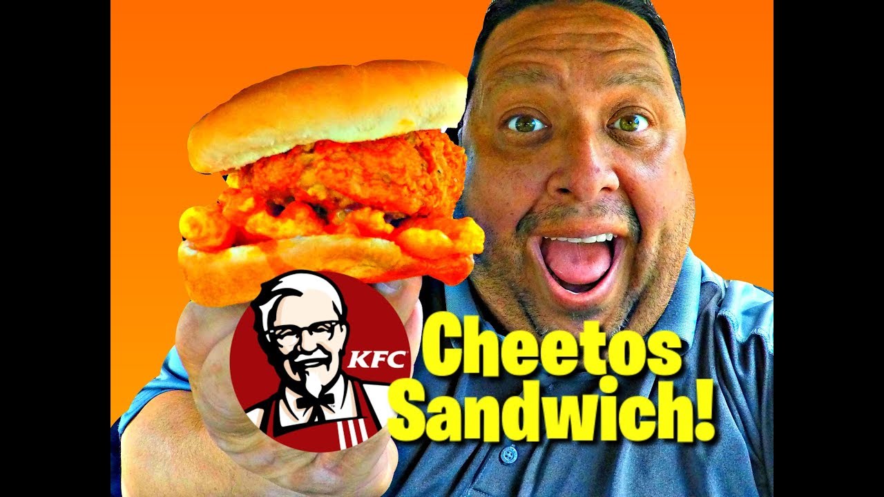 KFC's Cheetos® Sandwich Review! - YouTube