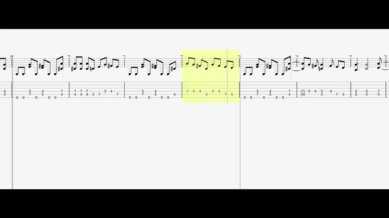 Malmsteen, Yngwie Crystal Ball GUITAR 3 TAB - YouTube