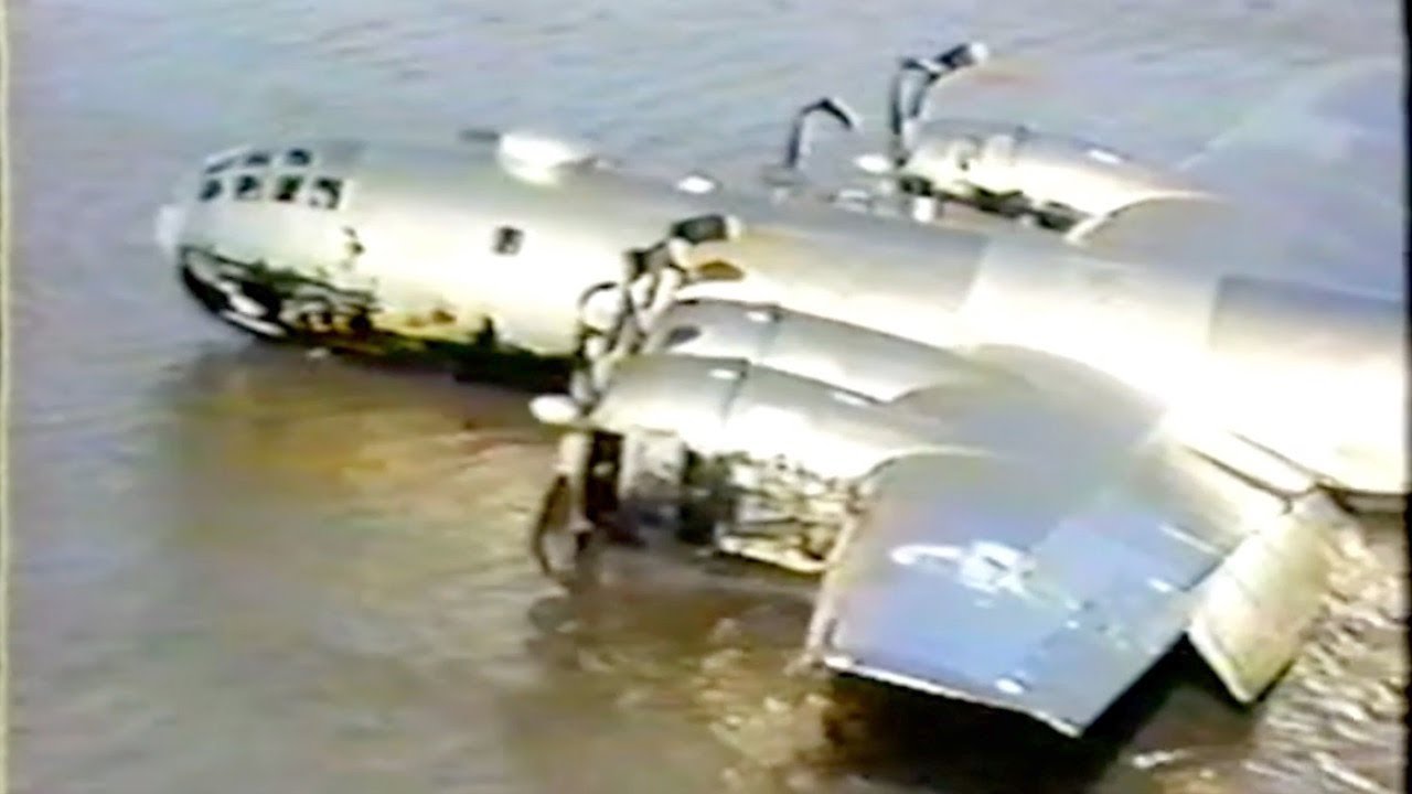 Found Footage of B-29 Kee Bird Wreck Site - YouTube