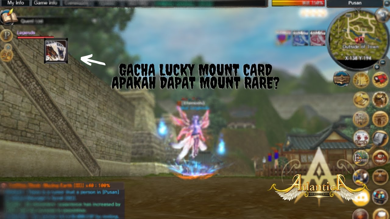 OPEN LUCKY MOUNT CARD | ATLANTICA REMASTERED - YouTube