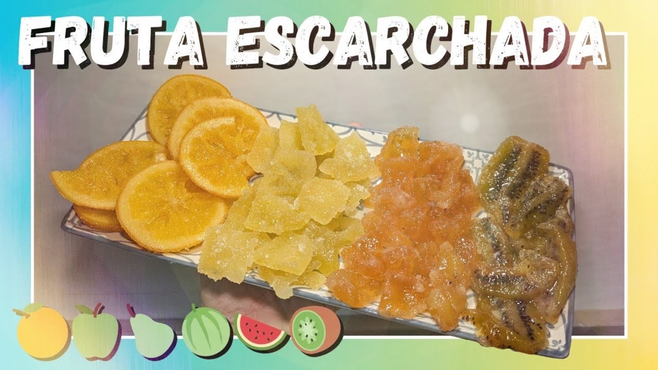 🍈🍊Cómo hacer FRUTA ESCARCHADA para el ROSCÓN DE REYES🥝🍏 - YouTube