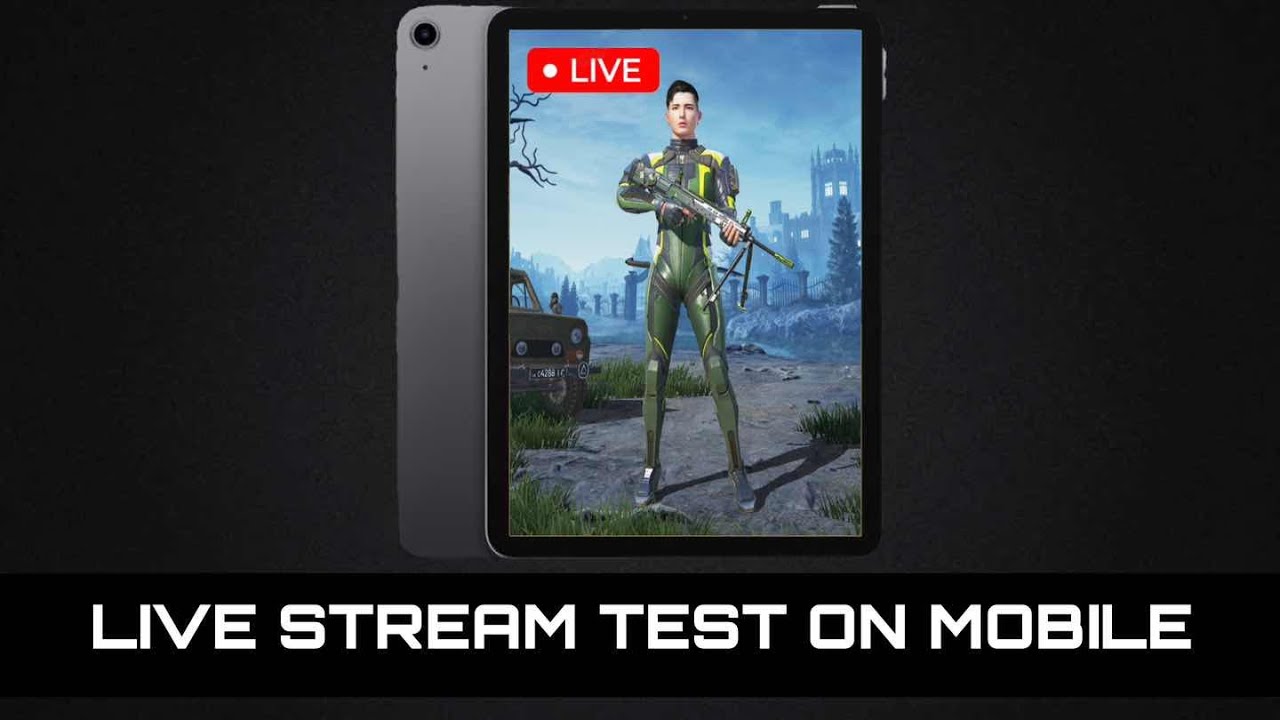 LIVE stream test on Mobile | Late Night PUBG stream with the Official ...