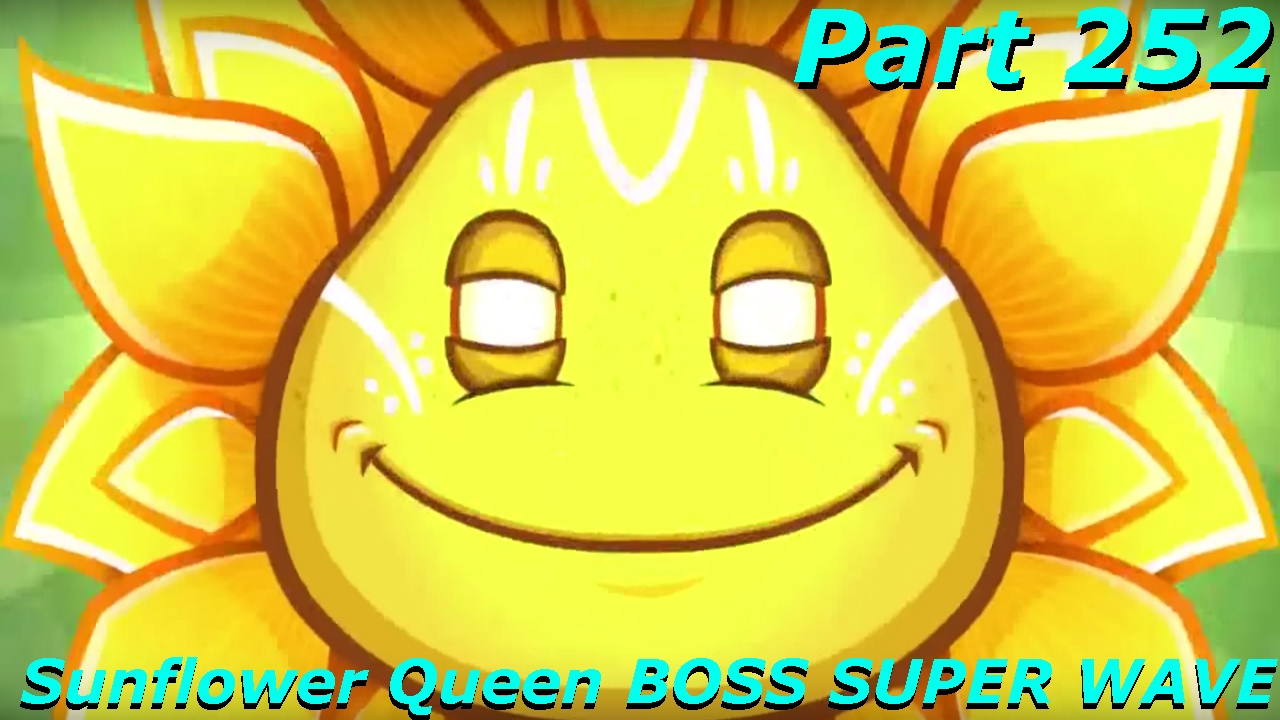 PVZ Garden Warfare 2 - Sunflower Queen BOSS SUPER WAVE (Graveyard Ops ...