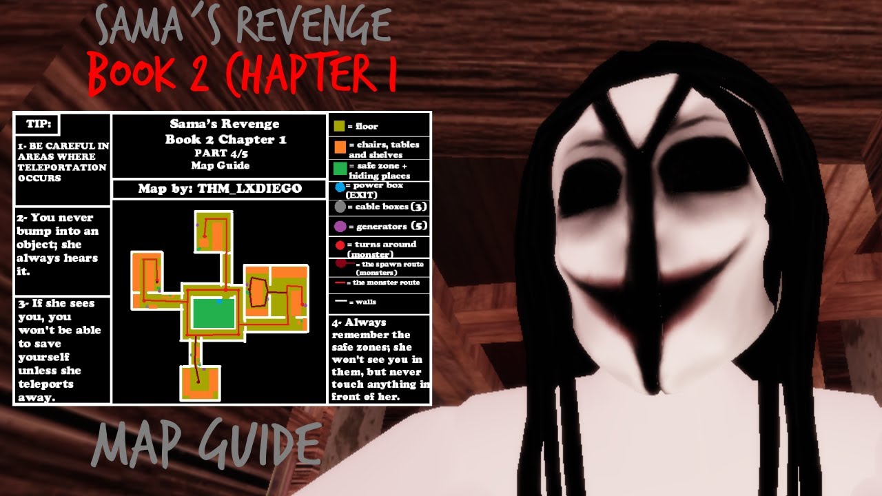 Sama’s Revenge Book 2 Chapter 1 Map Guide - Roblox - YouTube