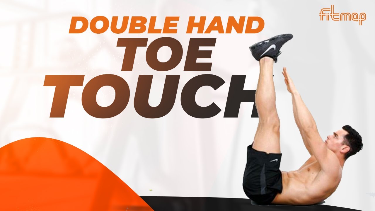 Double Hand Toe Touch - YouTube
