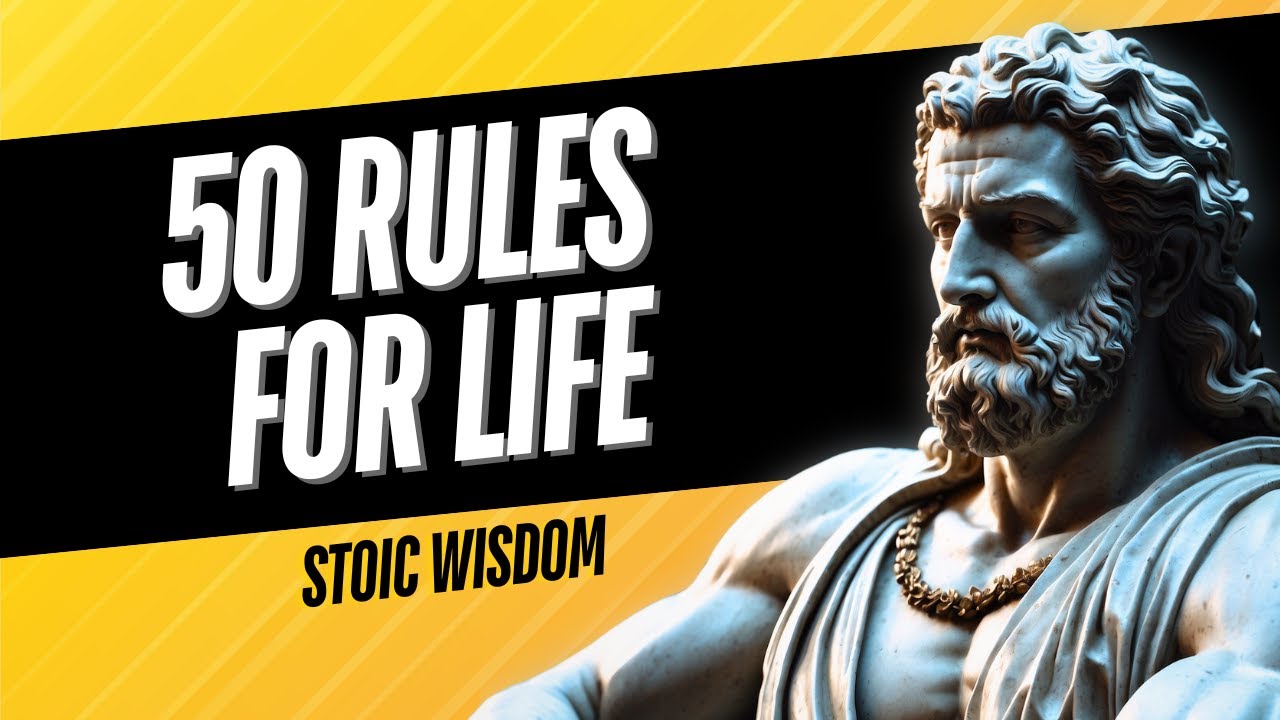 50 Stoic Principles for a HAPPIER and more SUCCESSFUL life - YouTube