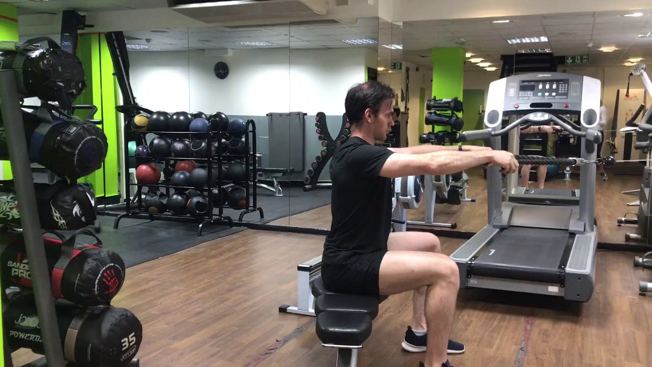 Cable Neck Pull - YouTube