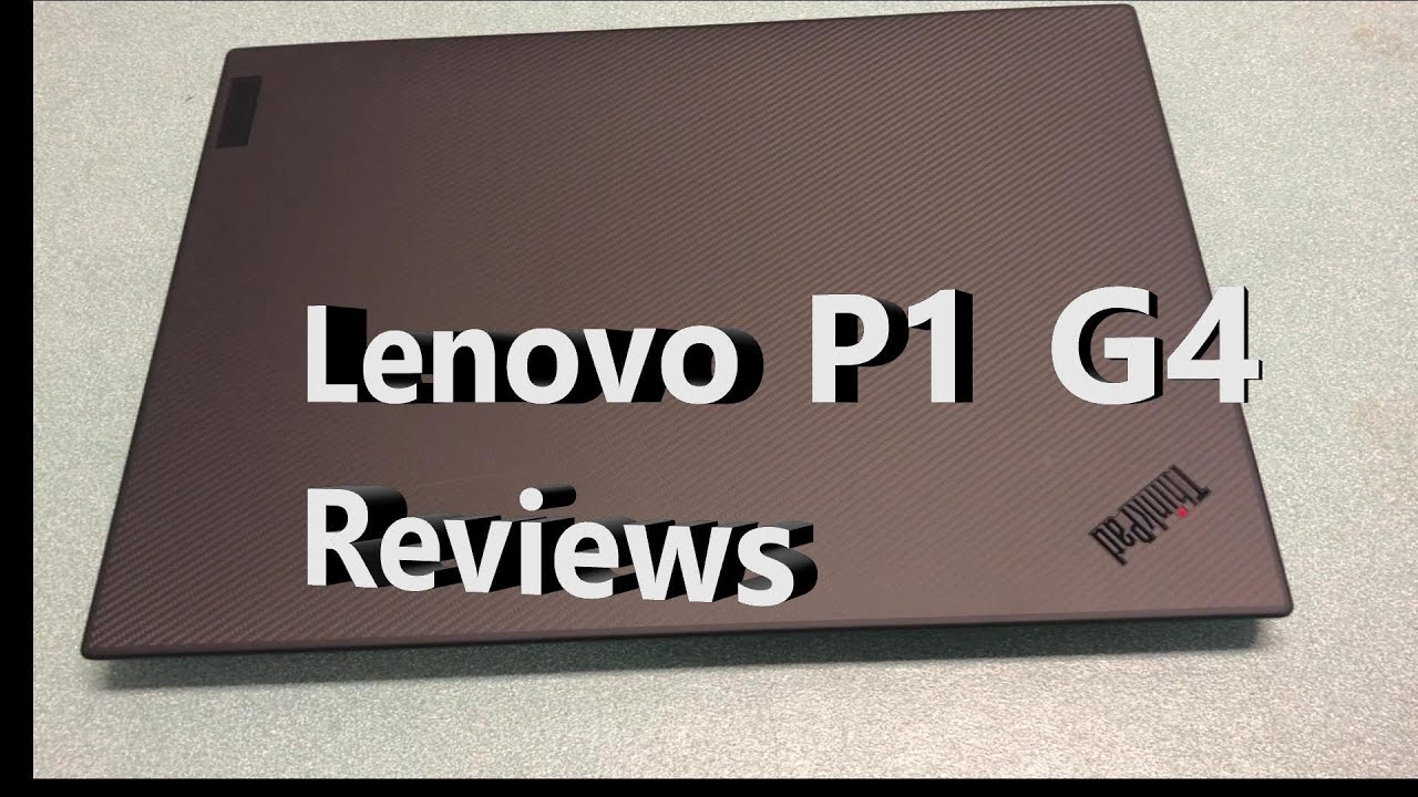 Lenovo P1 Gen 4 I Inside a quick review Lenov P1 Gen 4 - YouTube