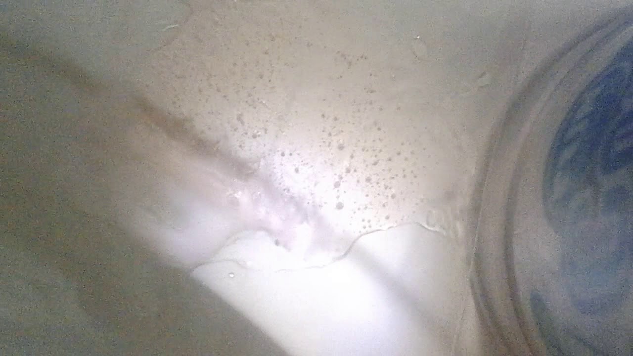 Making slime with Softsoap and a pinch of salt - YouTube