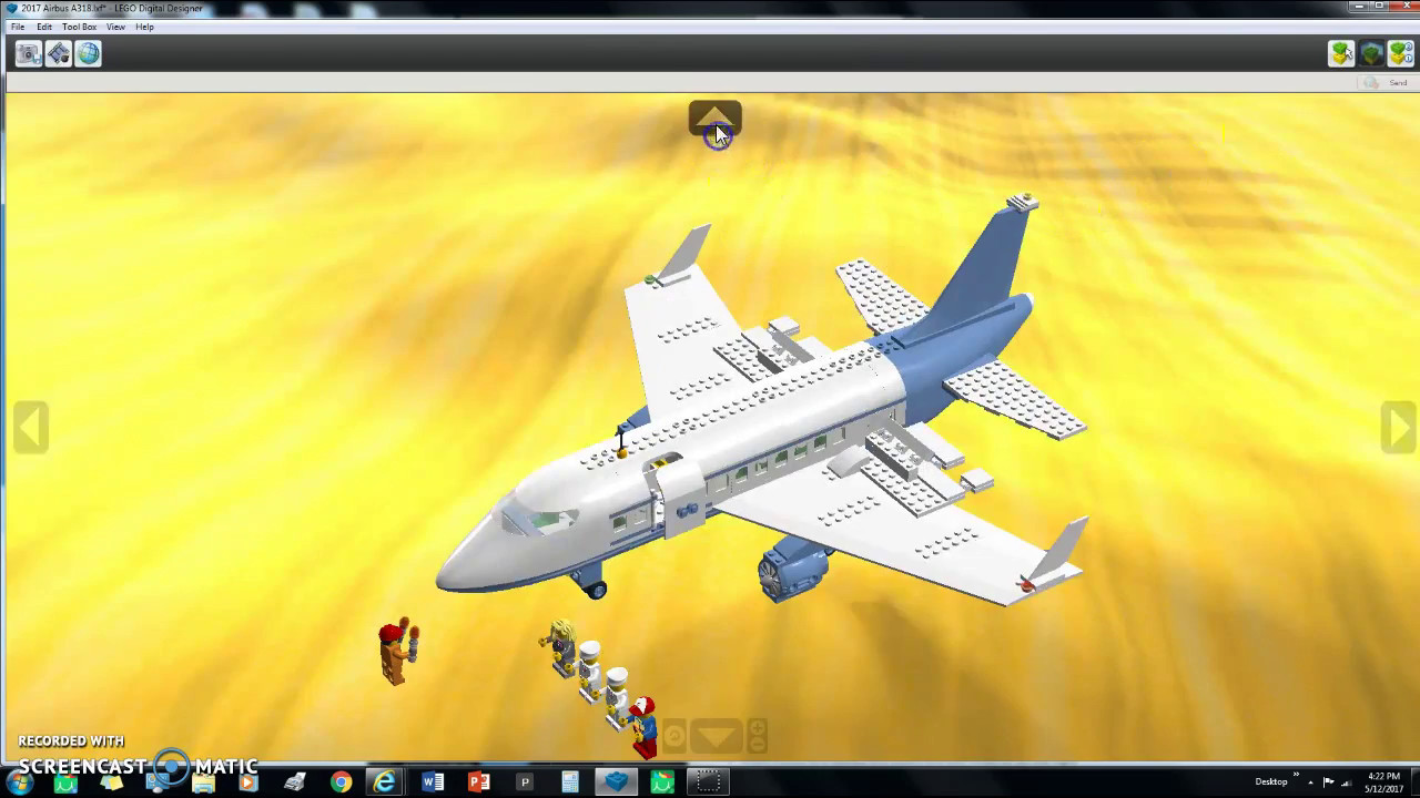 Lego Airbus A318 LDD - YouTube