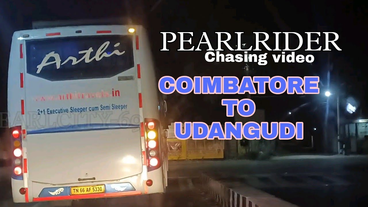 ARTHI TRAVELS WAY NEAR ON TIRUCHENDHUR #arthitravels #privatebusdriver ...