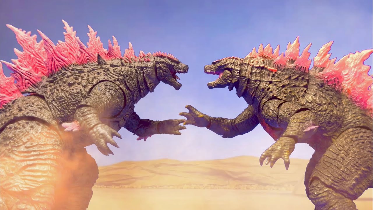 Evolved Godzilla Stop Motion showdown: All Evolved Godzilla - YouTube
