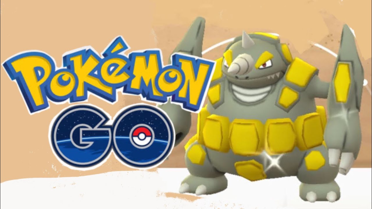 RHYPERIOR SHINY EN POKÉMON GO!!! - YouTube