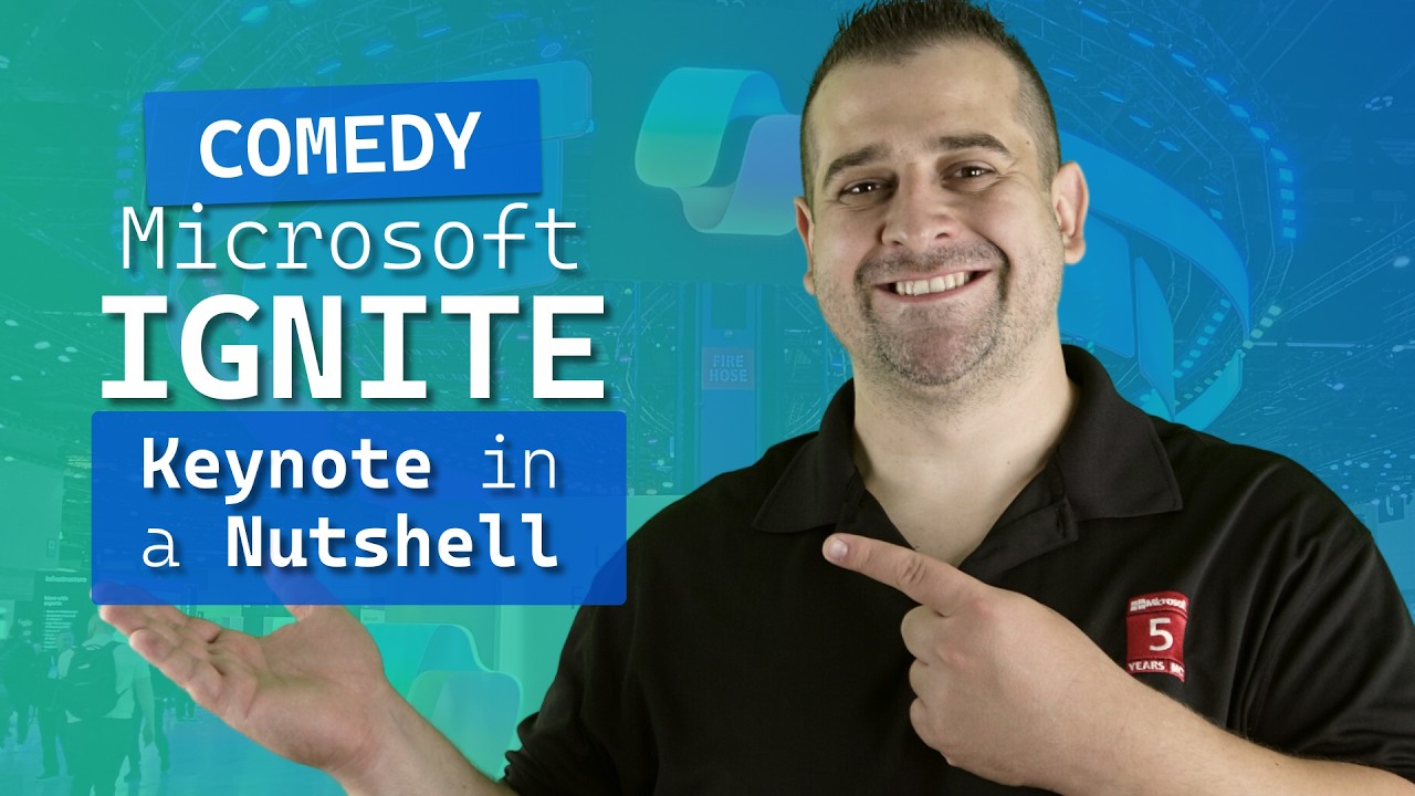 Microsoft Ignite 2024 Keynote Copilot & AI Supercut - YouTube