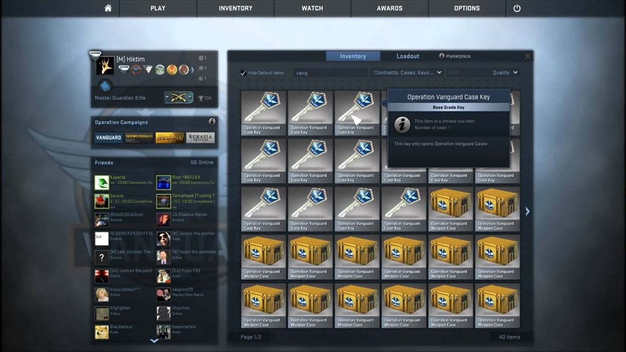 CS:GO Vanguard Case Unboxing Ep.3 - YouTube