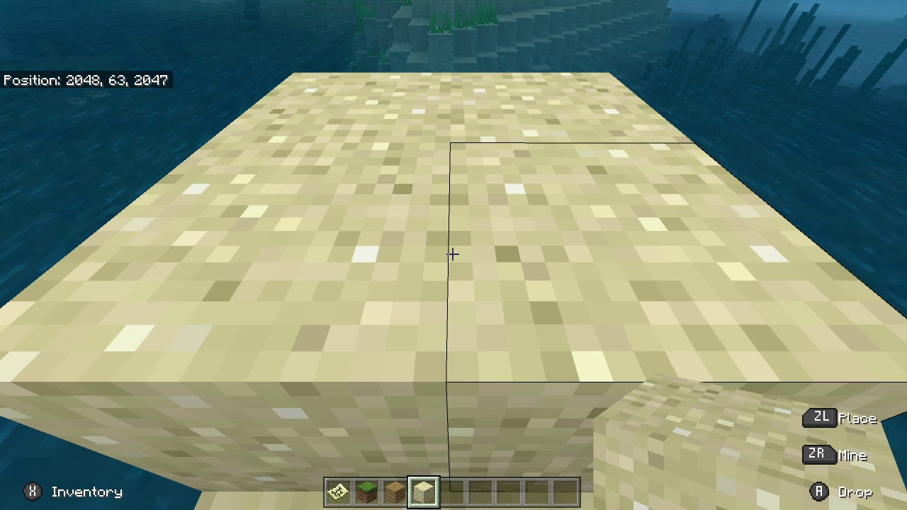 Falling Through the World In Minecraft Bedrock - YouTube