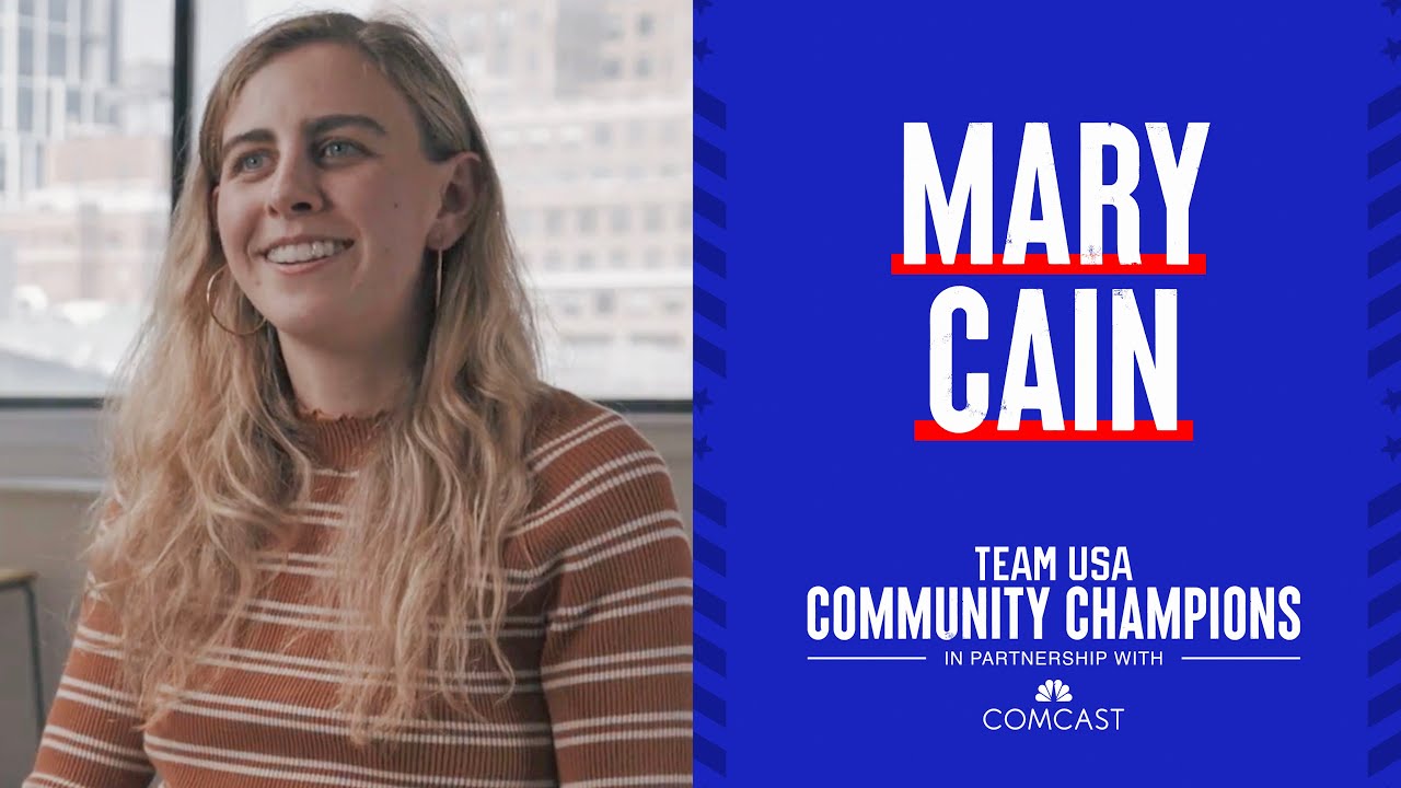 Mary Cain: Team USA Community Champions in partnership with Comcast ...