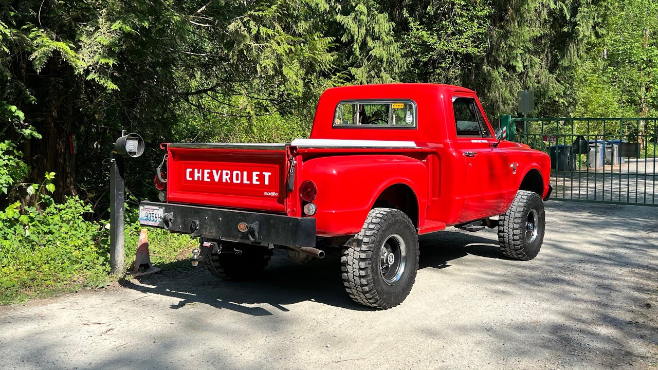 1967 K10 update 20 Offroad design steering box brace SKU GU29001 - YouTube