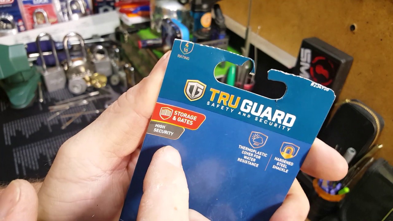 (9) TruGuard 40MM Padlock Pick #SLS #StockLockSunday - YouTube