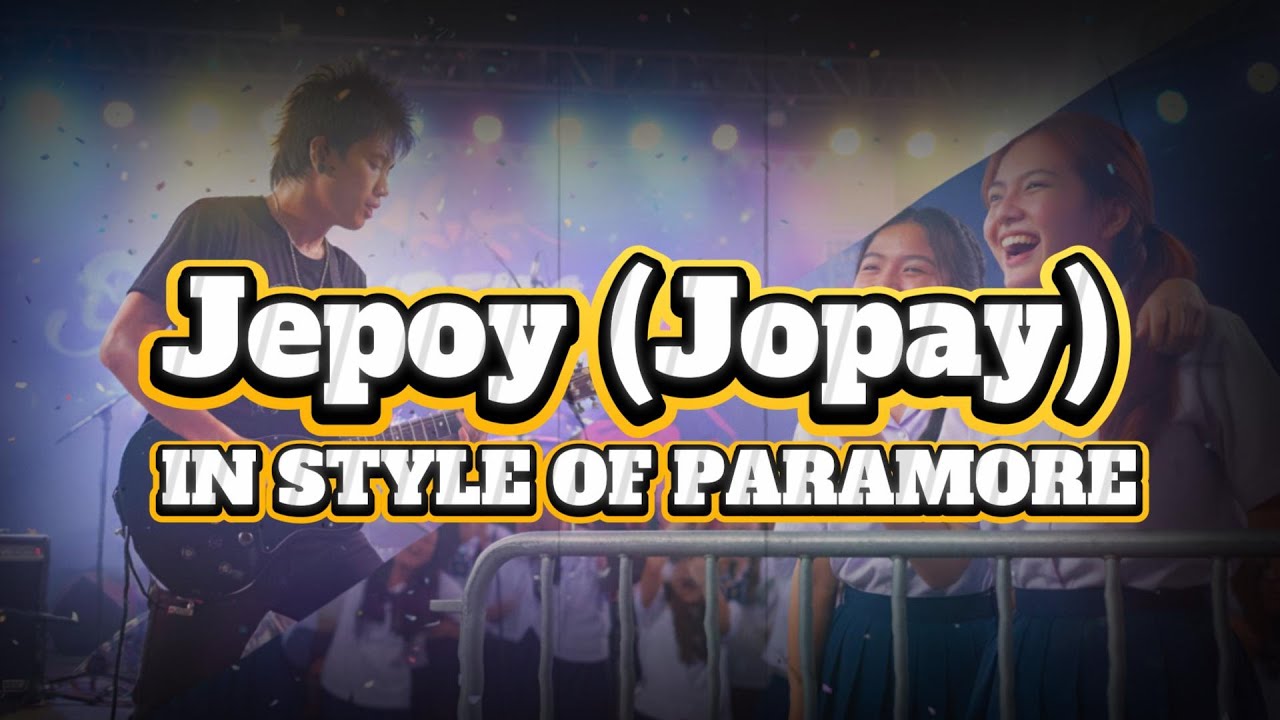 Jopay (Jepoy) - Mayonnaise (Re-Rock Cover -- In Style Of Paramore ...