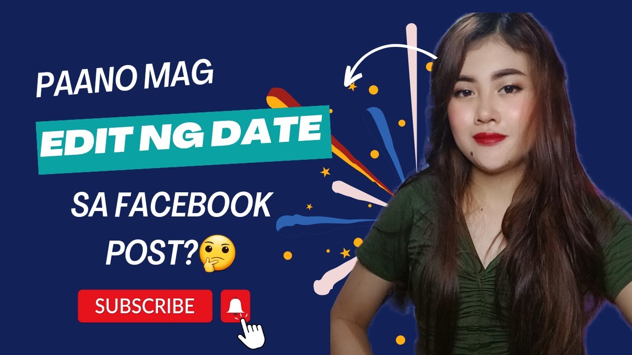 PAANO MAG EDIT NG DATE SA FACEBOOK POST? |Sheryls Tv Vlog #tutorial #paanomageditngdate # ...