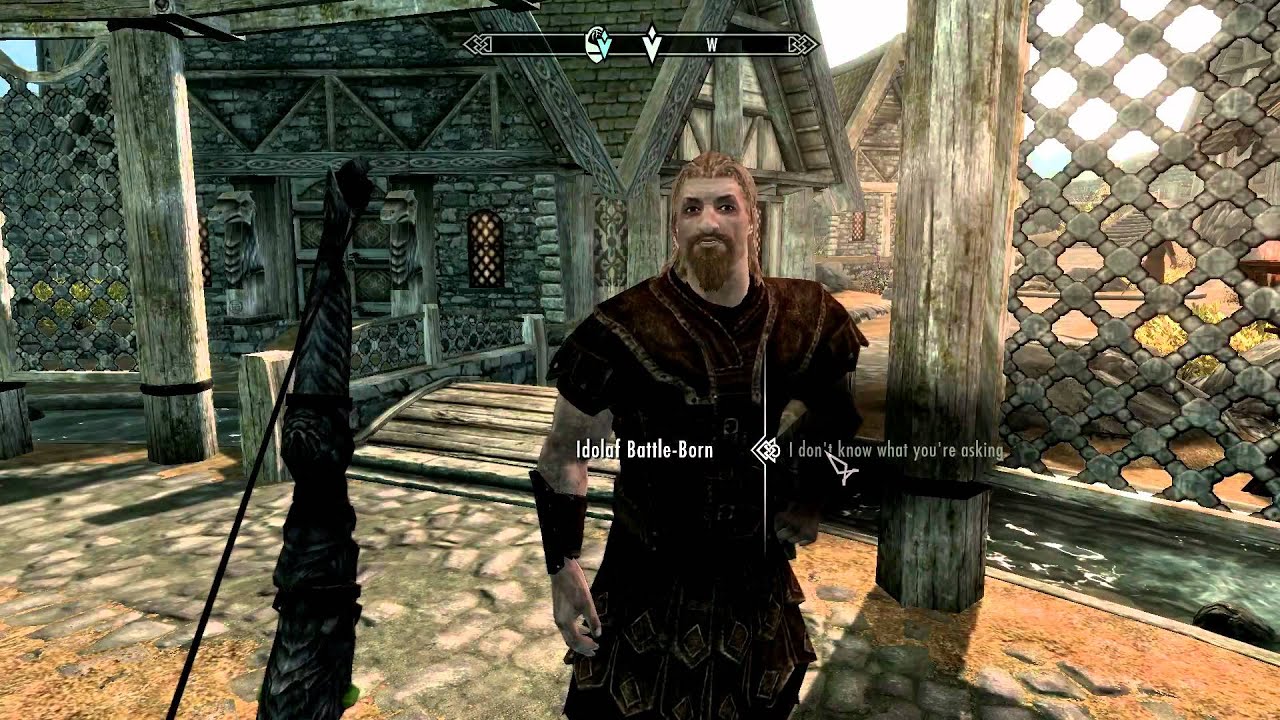 Let's Play Skyrim! - Companion's Quest - Hired Muscle - YouTube