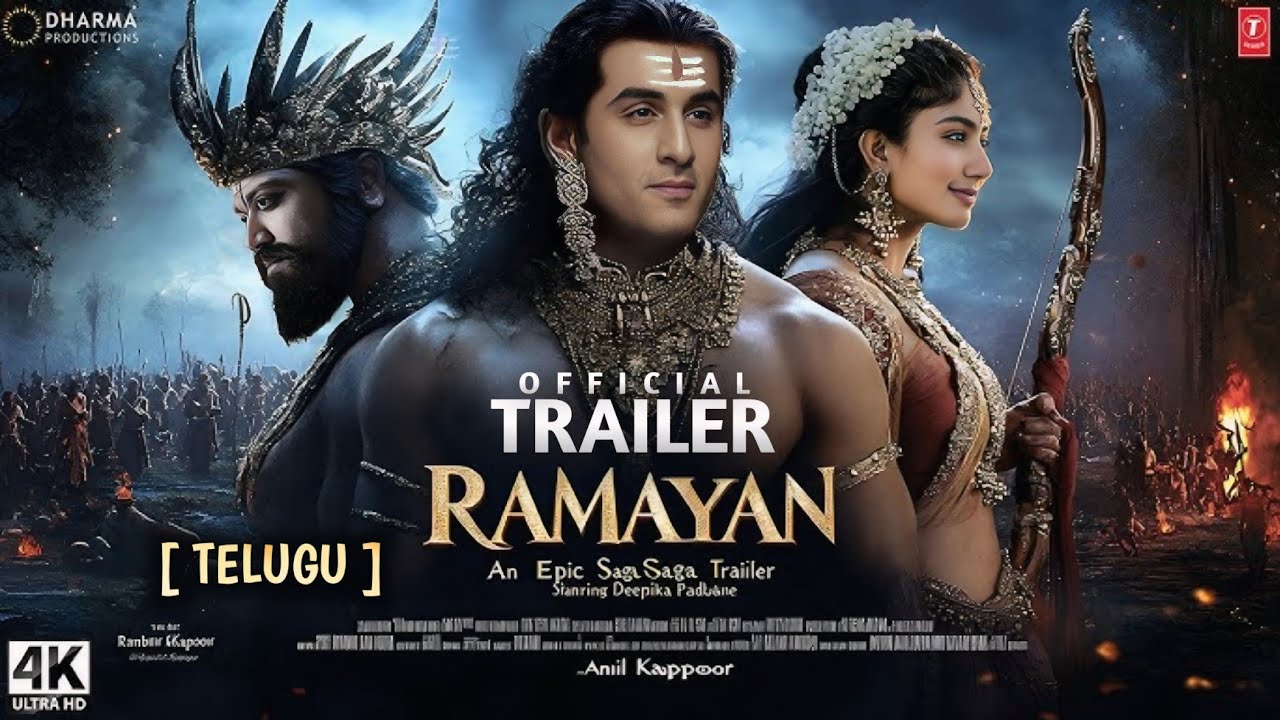 Ramayan Official Trailer | Ranbir Kapoor, Yash, Sai Pallavi | Nithish ...