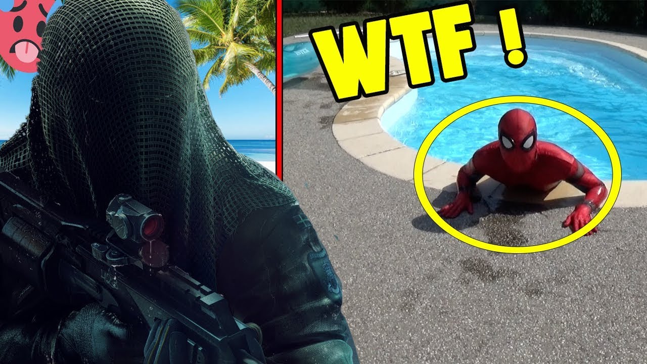 JE TERMINE DANS LA PISCINE ?! - RAINBOW SIX SIEGE (IRL) - YouTube