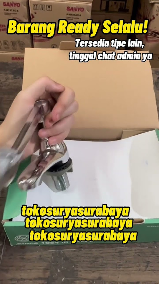 SAN EI Kran Y50 JRN- L kran japan keran air jepang sanei - YouTube