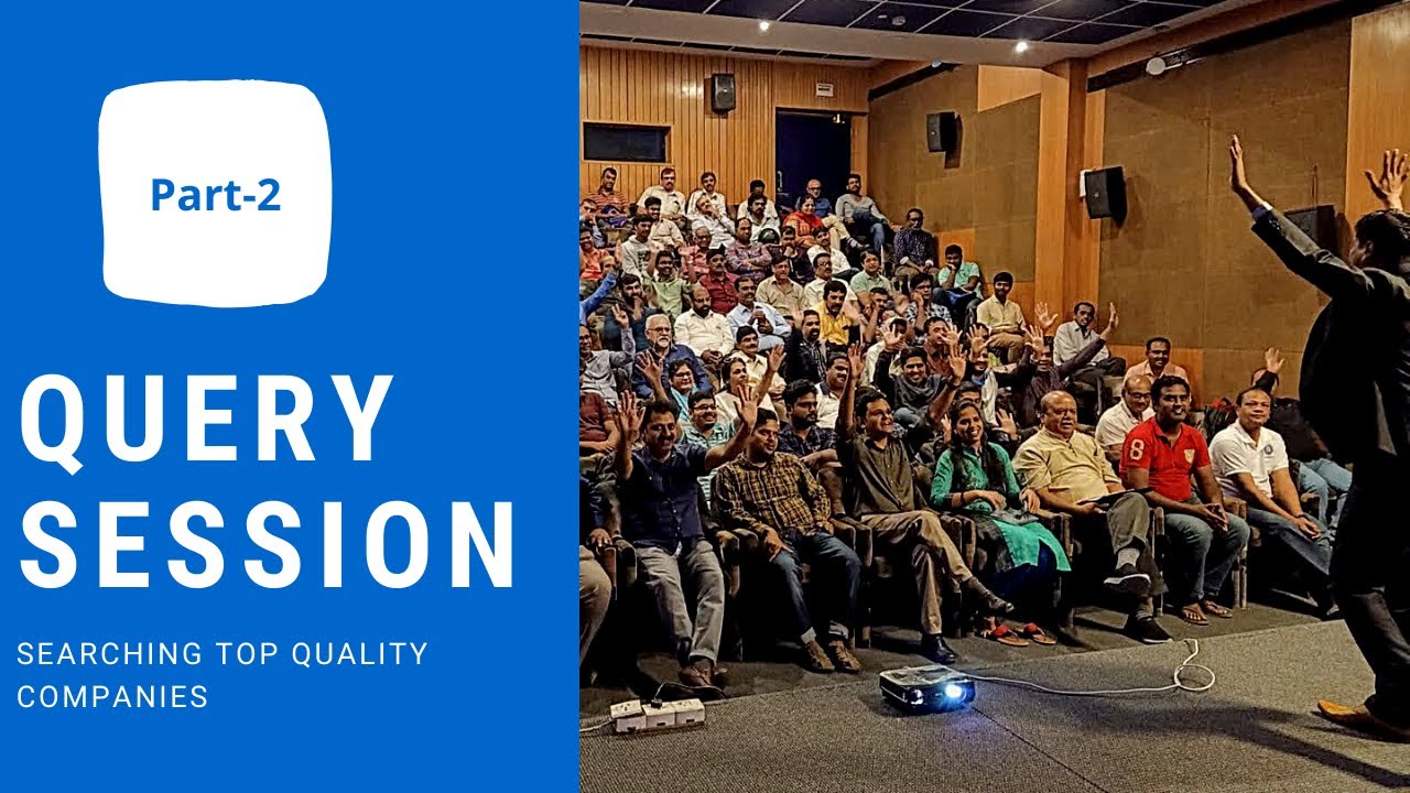 Part-2: Top Quality Companies: Query Session - YouTube