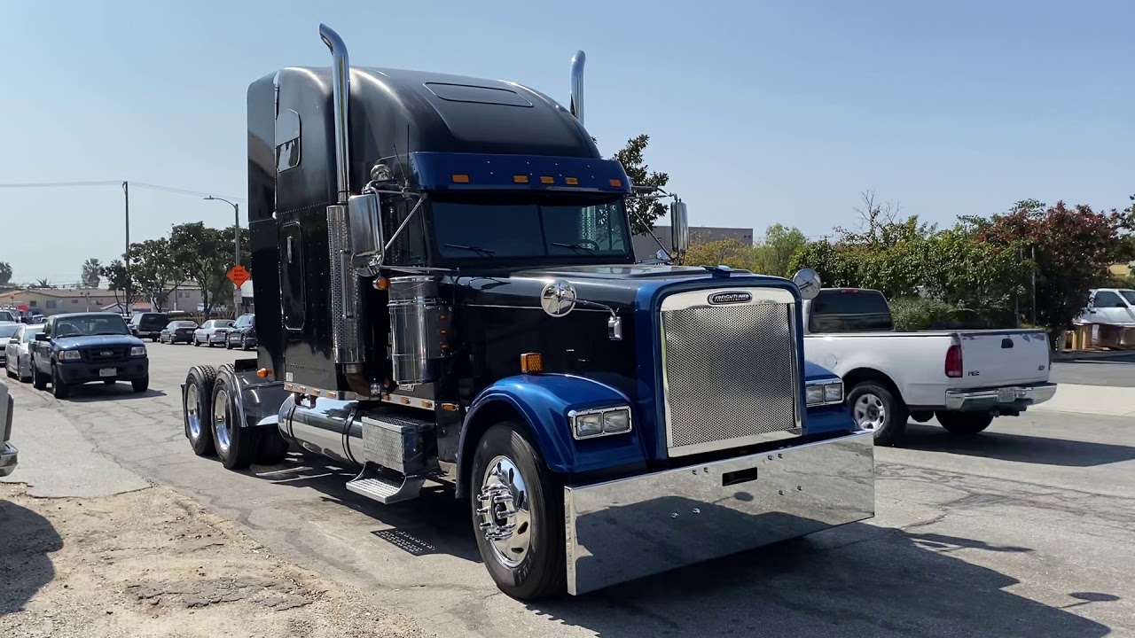 2001 Freightliner Classic Cat C15 - YouTube