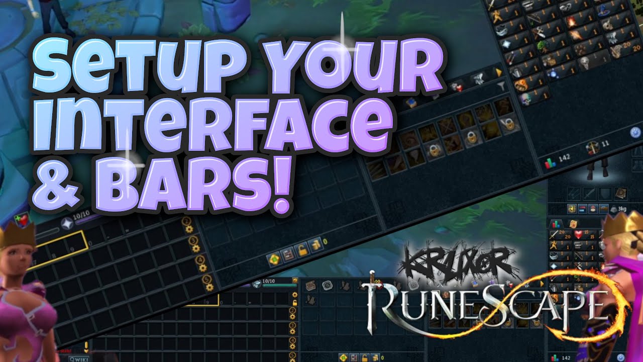 How I setup my Custom Interface and Action Bars in Runescape 3 - YouTube