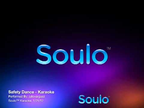 Safety Dance (Karaoke) - YouTube