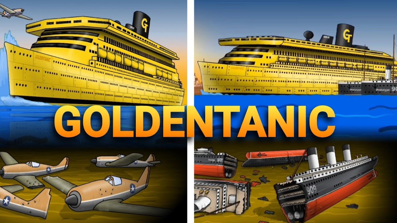 GOLDENTANIC ⭐️🚢🛳 Full animation (FlipaClip) - YouTube