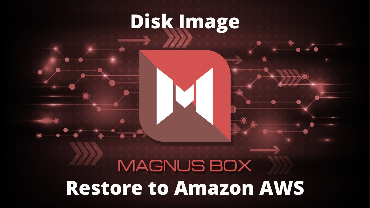 Disk Image - Restore to Amazon AWS - YouTube