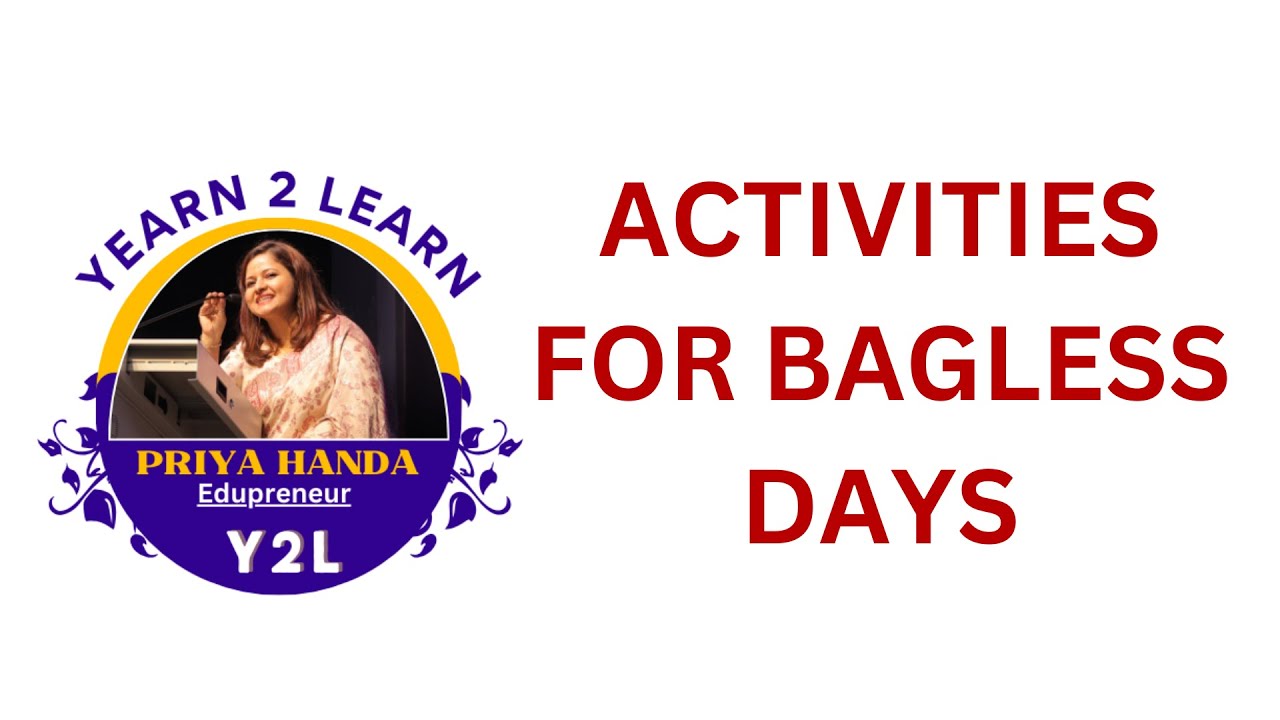 Activities for Bagless Day - YouTube