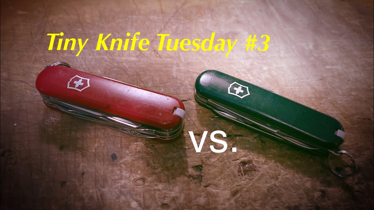 Victorinox Minichamp vs. Rambler Which Tiny SAK Reigns Supreme? Tiny ...