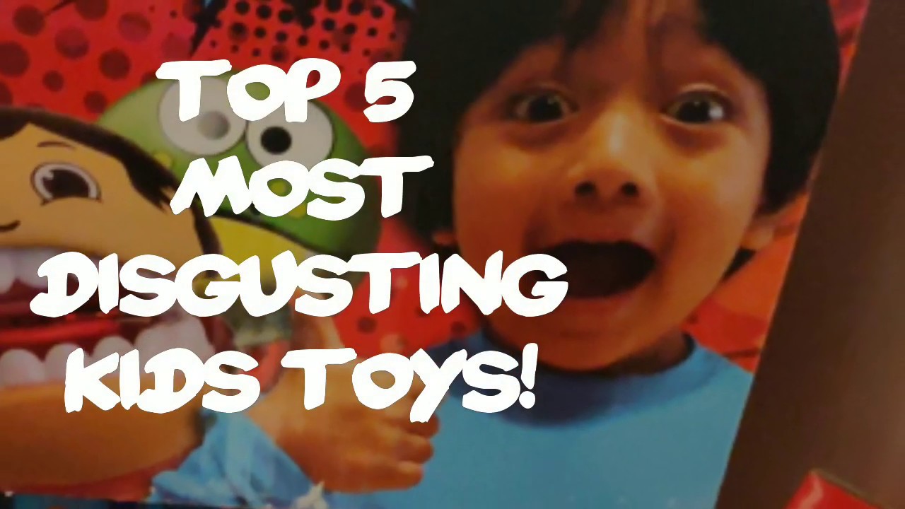 TOP 5 MOST DISGUSTING KIDS TOYS IN UK - YouTube
